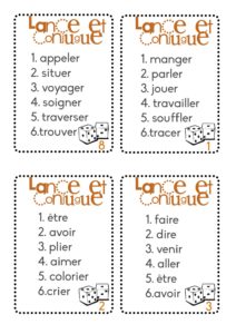 Jeu Conjugaison – Lance et conjugue_verbes – Bazoges-en-Pareds